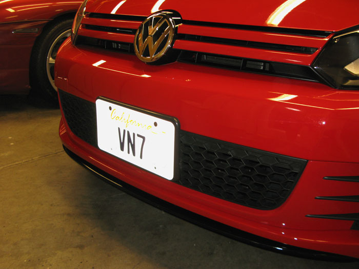 Front License Plate Mount | VW Vortex - Volkswagen Forum